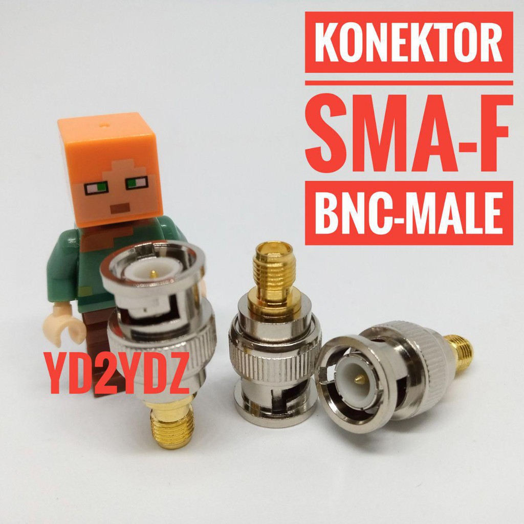 Jual konektor sma female to bnc male smaf bncm antenna connector nanovna konverter sambungan ...