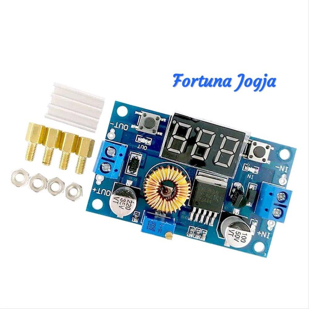 Jual Modul XL4015 DC-DC Step Down Module 5A 75W With Voltmeter collectio | Shopee Indonesia
