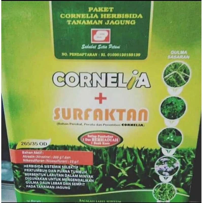Jual Herbisida Selektif Tanaman Jagung Cornelia + Surfaktan 1 Liter ...