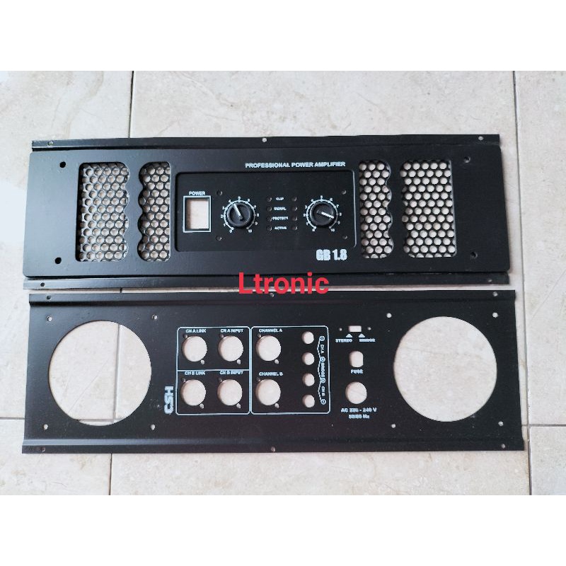 Jual Panel Plat power amplifier TD 1.8 3U GB 1.8 Free knop | Shopee ...
