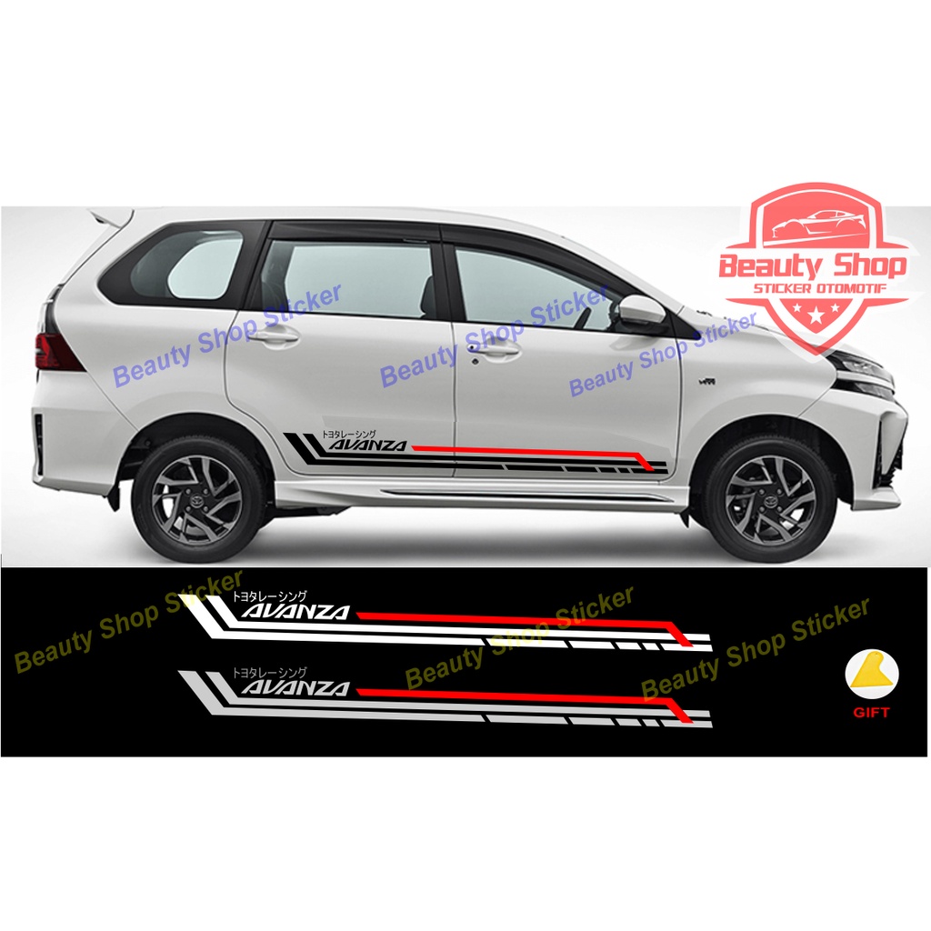 Jual HOT PROMO STICKER STIKER MOBIL TOYOTA KANJI RAIZE CALYA INNOVA ...