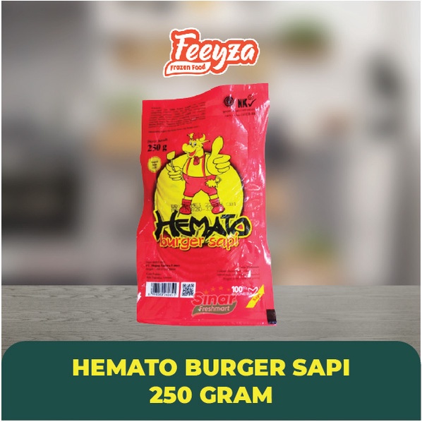 Jual Hemato Burger Sapi 250 Gram | Shopee Indonesia