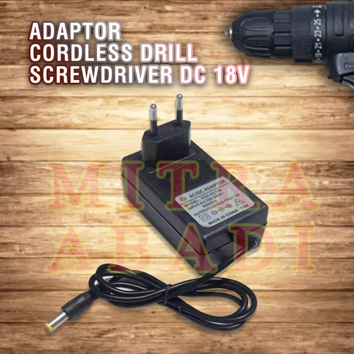 Jual Adaptor Mesin Bor Tangan DC / Cordless Drill Screwdriver | Shopee ...
