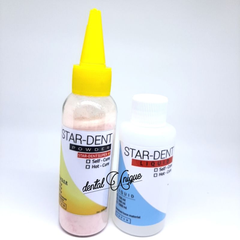 Jual paket Lem Gigi Star-dent Super 100ml Lem gigi palsu otomatis cepat ...