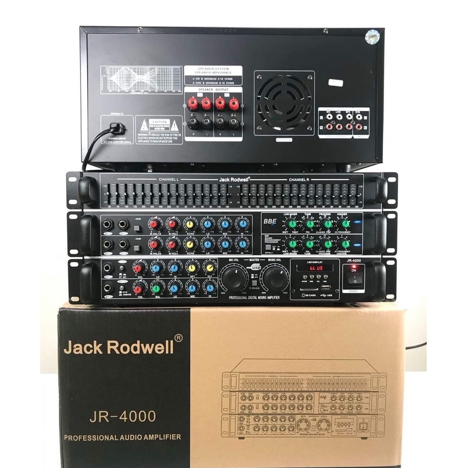 Jual Power Amplifier JACK RODWELL JR 4000 - Ampli JR4000 | Shopee Indonesia