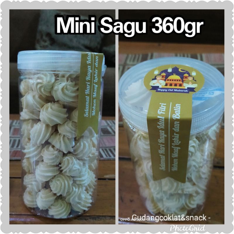 Jual MINI SAGU TOPLES TABUNG 360gr | Shopee Indonesia