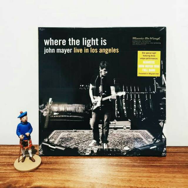 Jual Piringan Hitam - Vinyl - LP John Mayer - Where The Light Is Live ...