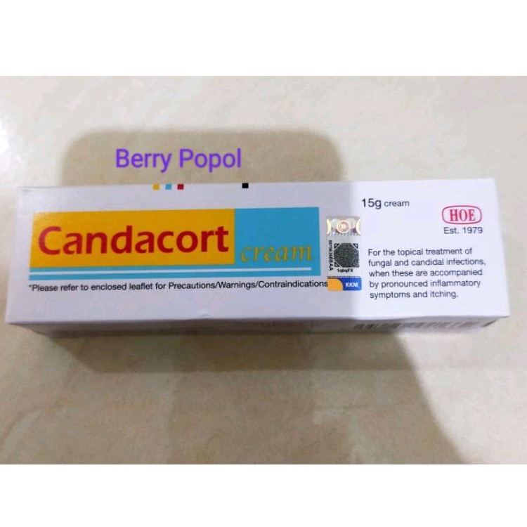 Jual Candacort cream antifungal / jamur kulit 15gr cream Exp 2025 ...