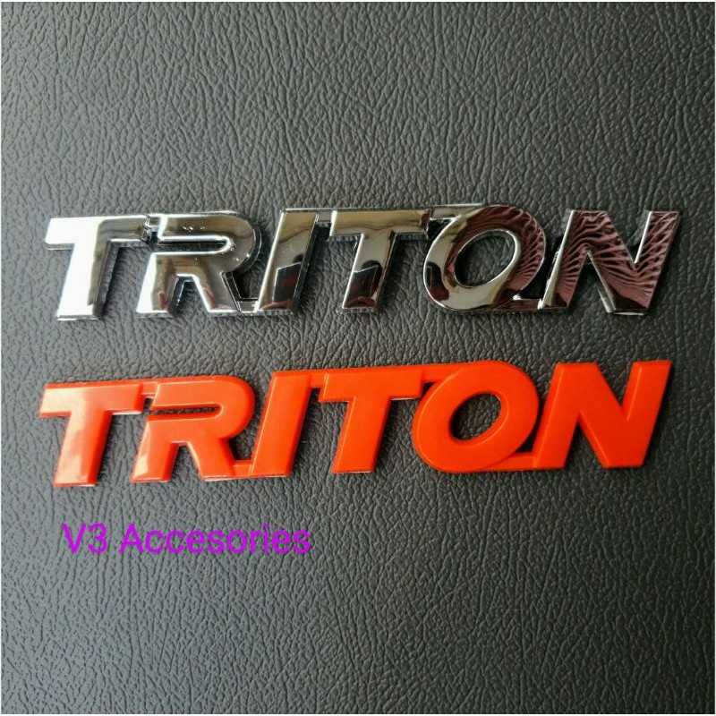 Jual Emblem TRITON | Shopee Indonesia