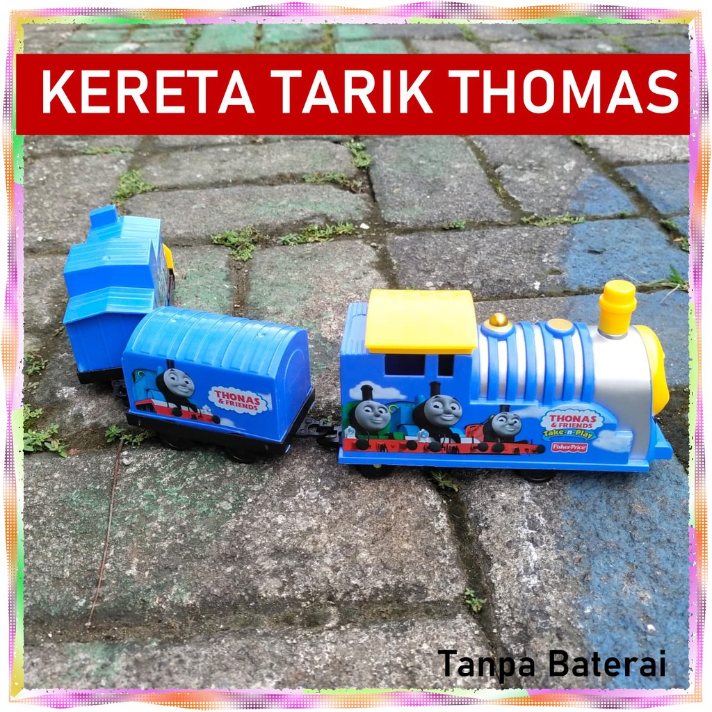Jual Kereta Api Tarik Thomas Mainan Anak Tanpa Baterai | Shopee Indonesia
