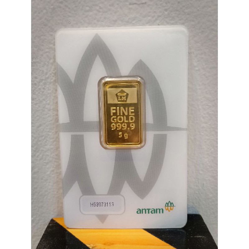 Jual Logam Mulia 5 gr Sertifikat Antam (New) | Shopee Indonesia
