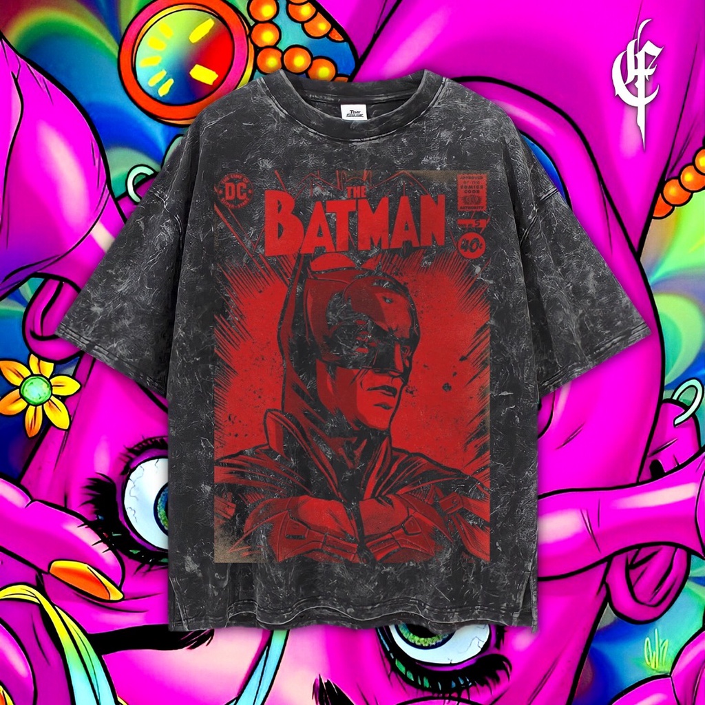 Jual Psycho Crucify "The Batman" Oversized T-Shirt | Kaos Batman | DC ...