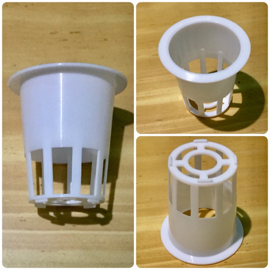 Jual Netpot Putih 5cm Tebal Premium Glossy Net Pot untuk Gully ...