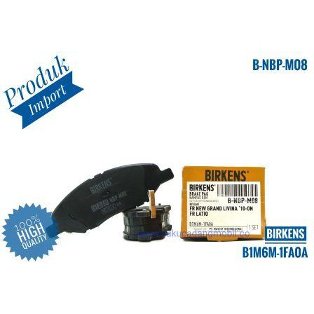 Jual Brake Pad Front / Sepatu Rem Depan Nissan New Grand Livina / BNBP ...
