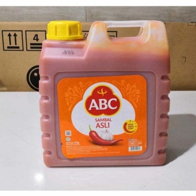 Jual saos sambal abc 5.7kg jerigen 5 7kg | Shopee Indonesia