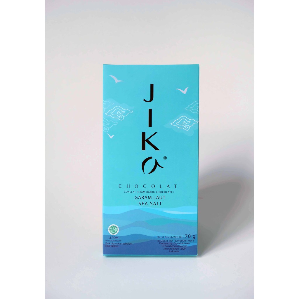 Jual JIKA Chocolat Cokelat Hitam dengan Garam Laut (Dark Chocolate with ...