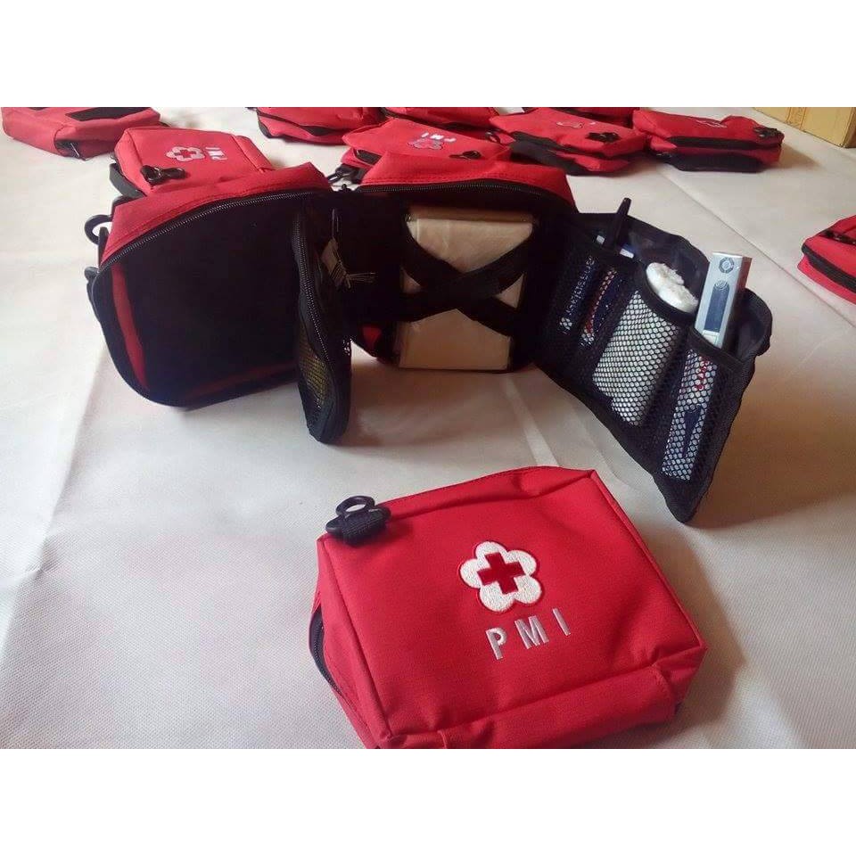 Jual TAS POKET FIRST AID TAS PMI P3K PERTOLONGAN PERTAMA | Shopee Indonesia