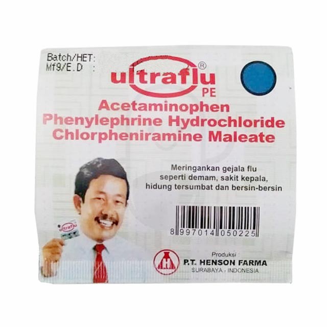 Jual ULTRAFLU 4 Kaplet - Obat Flu Tablet - Obat Pilek | Shopee Indonesia