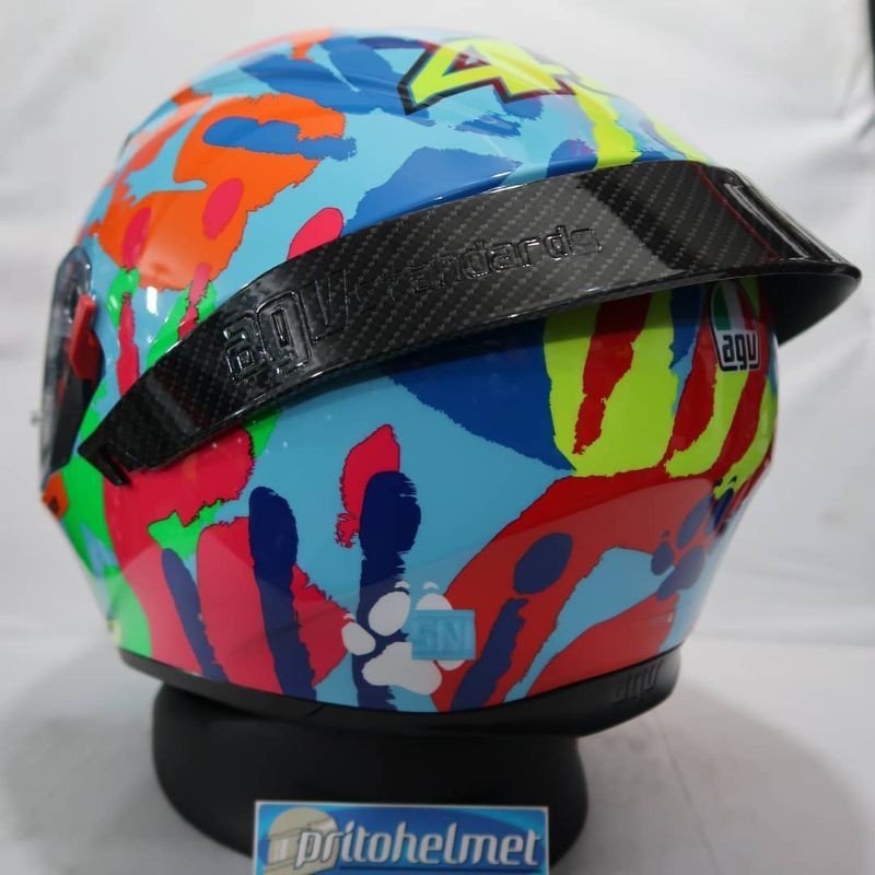 Jual Spoiler Carbon Original AGV K3 SV | Shopee Indonesia