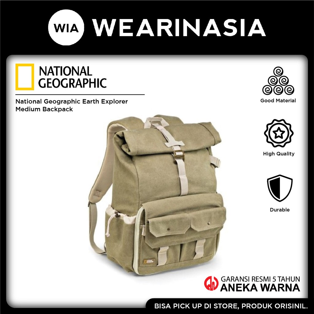 Jual National Geographic Earth Explorer Medium Backpack Original ...
