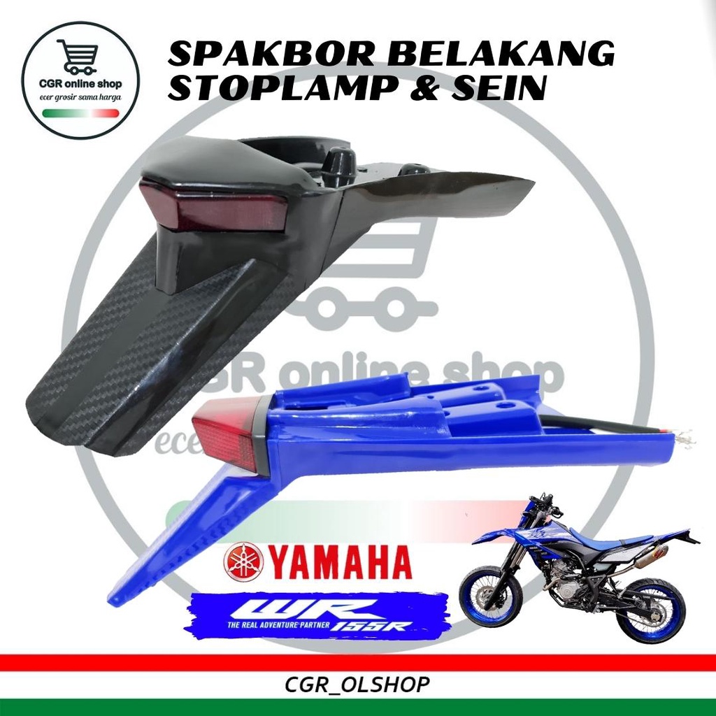 Jual SPAKBOR STOPLAMP 3IN1 WR155 LAMPU BELAKANG | Shopee Indonesia