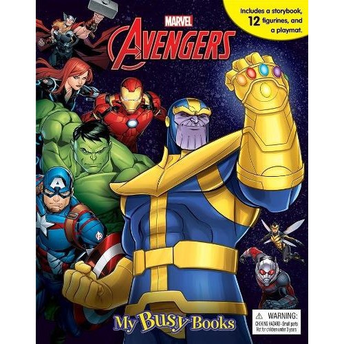 Jual Buku Original Marvel Avengers Infinity War: My Busy Book | Shopee ...
