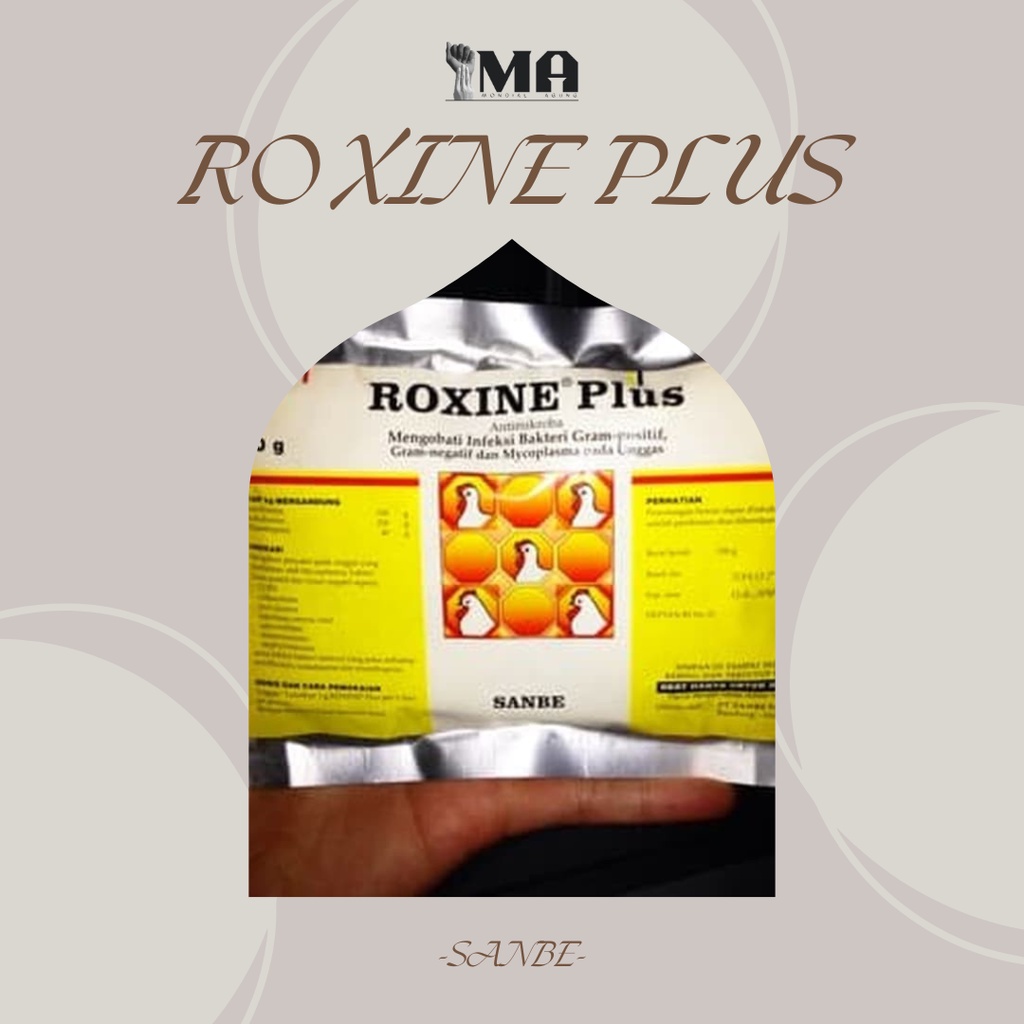 Jual ROXINE PLUS ANTIMIKROBA OBAT CRD CCRD SNOT KOLERA SALMONELA PADA ...