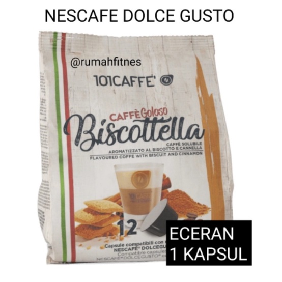 Jual Nescafe Dolce Gusto kopi Biscuit Cinnamon 1 Kapsul | Shopee Indonesia