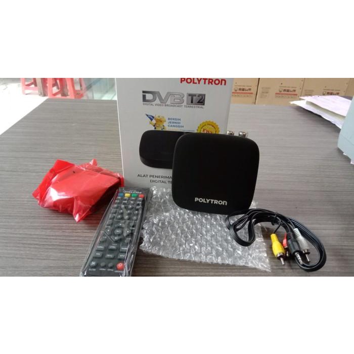Jual Polytron Set Top Box PDV-610T2 DVB T2 TV Digital - PDV 610T2 ...
