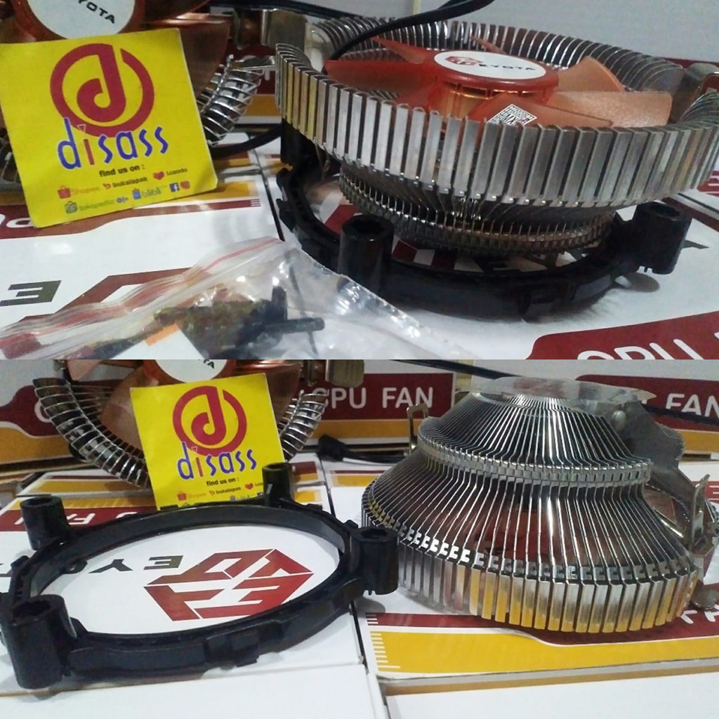 Jual EYOTA FAN PROCESSOR LGA 775 AMD COMBO FAN PC PROCESSOR FAN ...