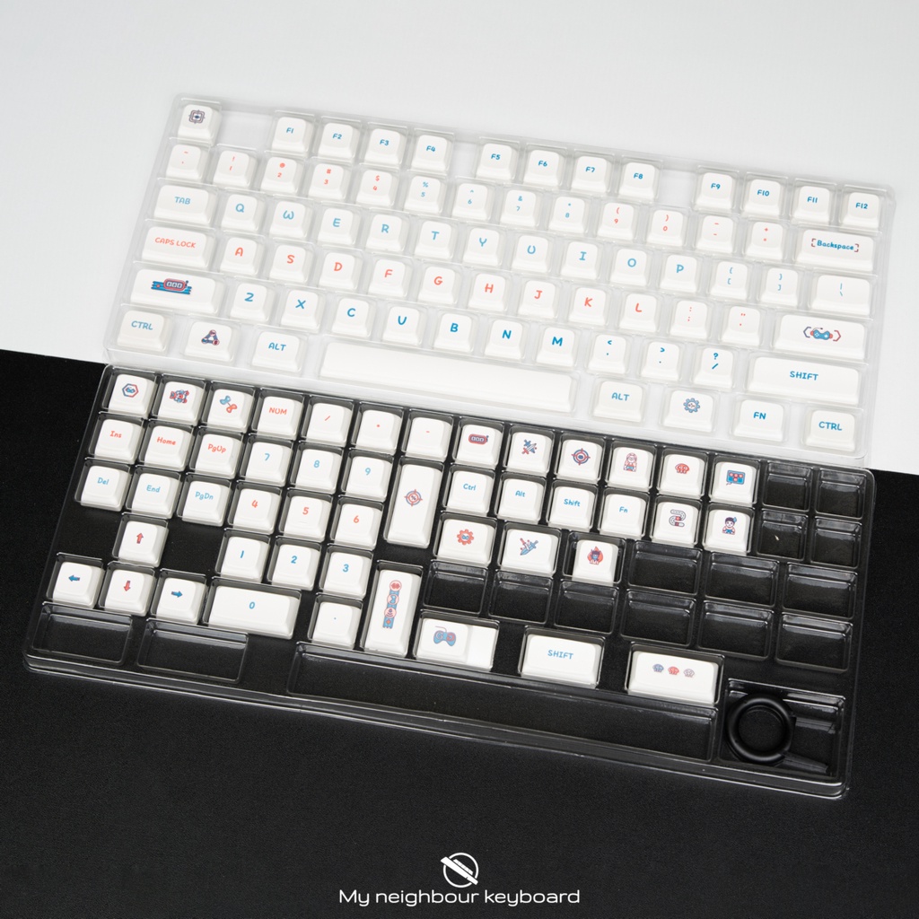 Jual Gaming City PBT Dye Sub Keycaps / Keycap Set | Shopee Indonesia