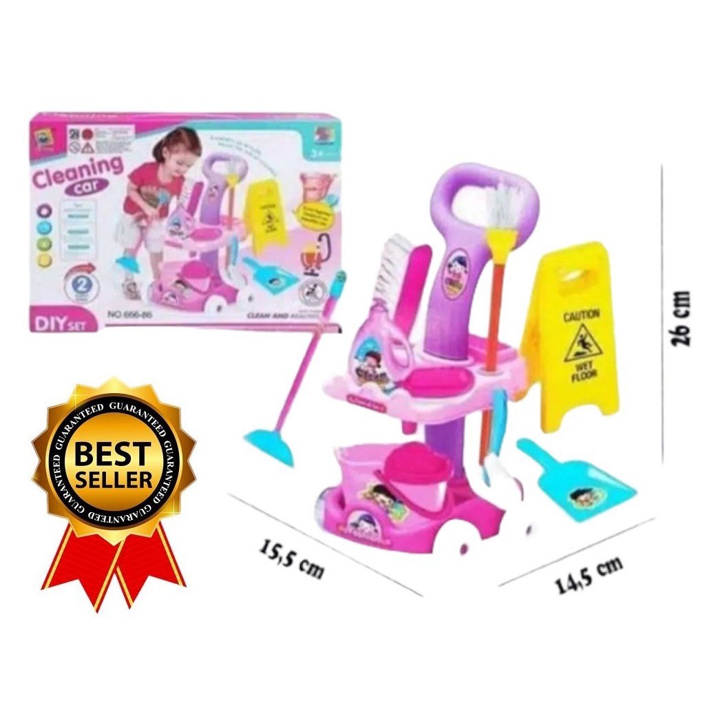 Jual LITTLE HELPER/ mainan anak alat kebersihan/ alat bersih bersih ...
