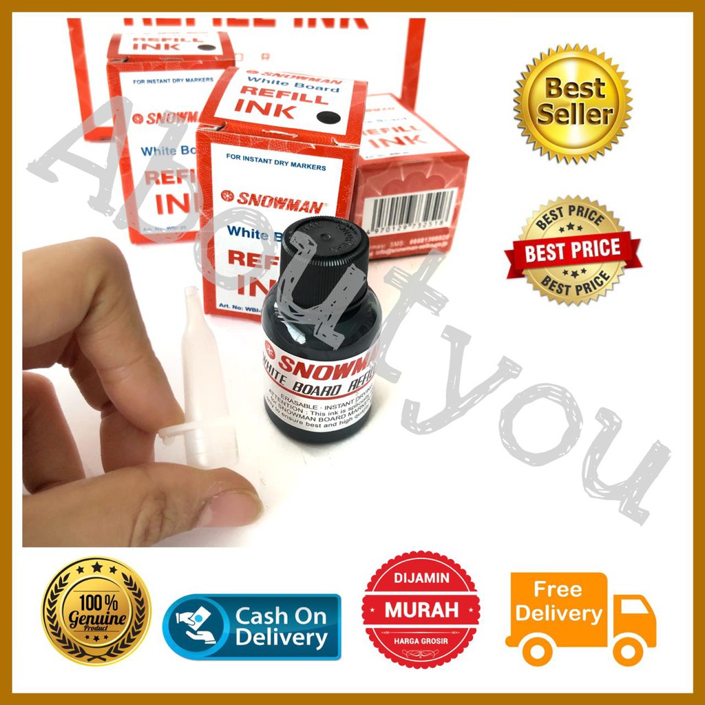 Jual REFILL TINTA Spidol WHITEBOARD HITAM Isi Ulang tinta spidol papan ...
