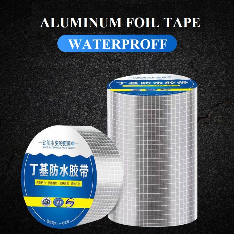 Jual SB Lakban Anti Bocor Aluminum Foil Perekat Super Tape Waterproof tebal 1,2mm Anti Bocor ...