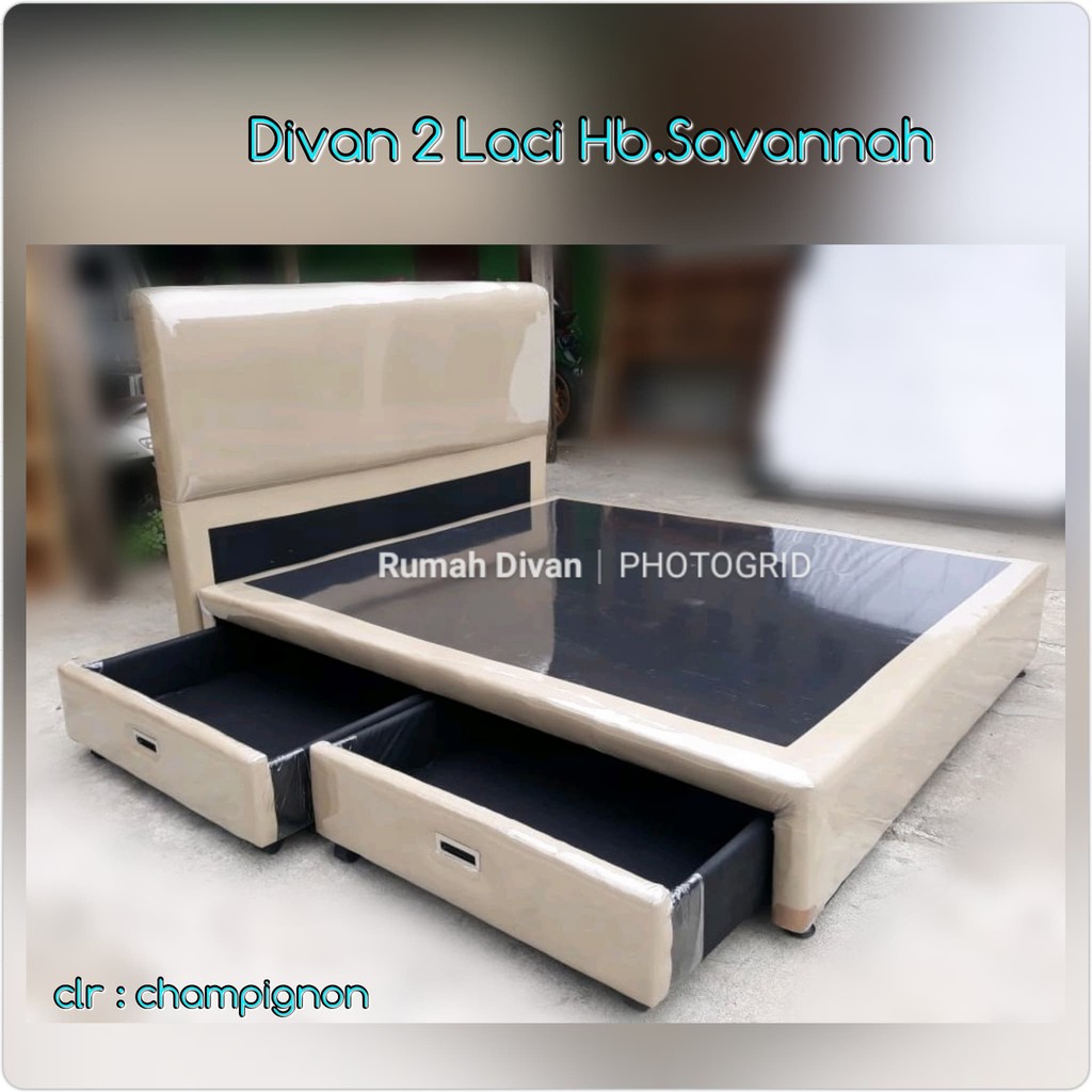 Jual DIVAN SPRINGBED BOX 2 LACI uk. 160x200 (queen size) | Shopee Indonesia