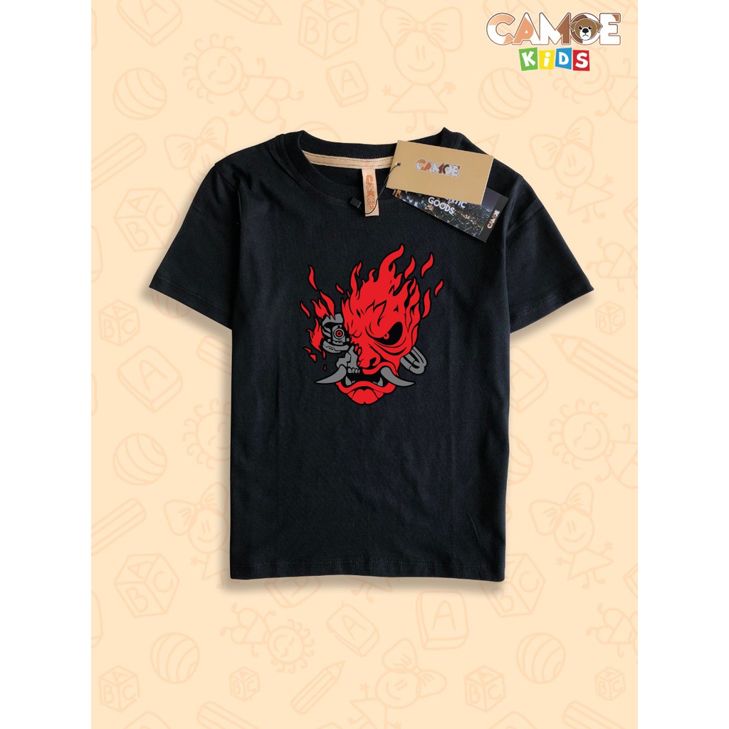 Jual Kaos Anak KIDS Gaming Cyberpunk 2077 Samurai Logo | Shopee Indonesia