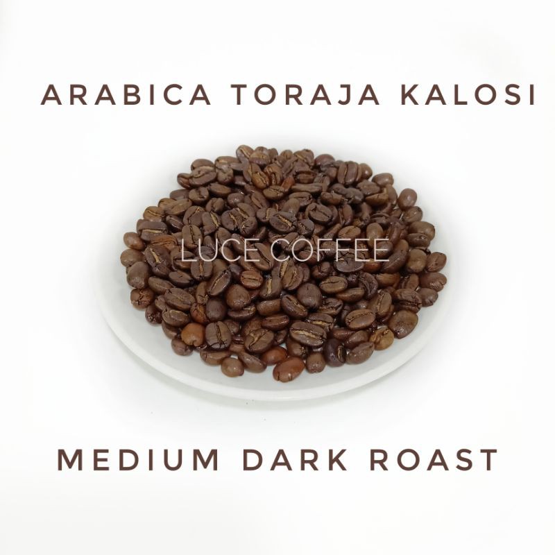 Jual Luce Coffee Kopi Arabica Toraja Kalosi 900gr - Biji atau Bubuk ...