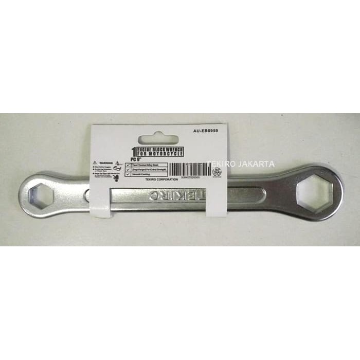 Jual Tekiro Kunci Blok Mesin Motor - Machine/Engine Block Wrench 17x24 ...