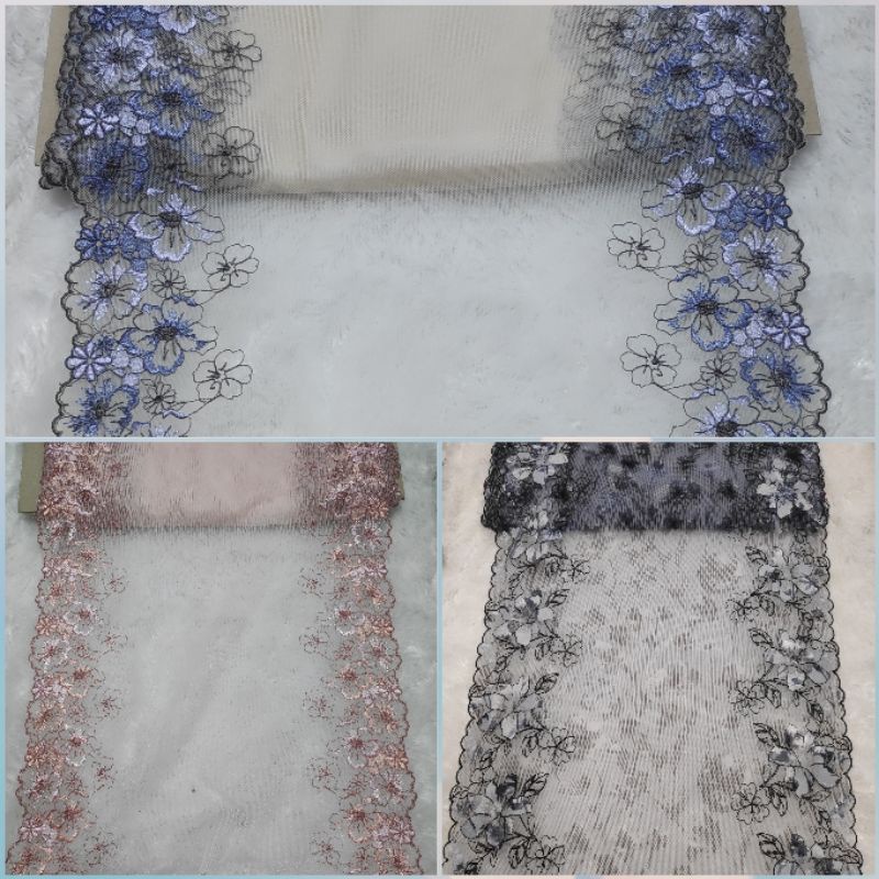 Jual Renda tile gradasi varian warna cantikk | Shopee Indonesia