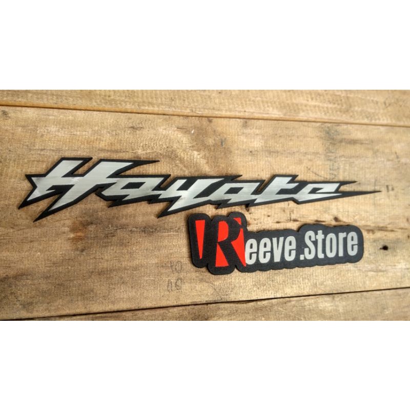 Jual Spare part Custom emblem Suzuki Hayate | Shopee Indonesia