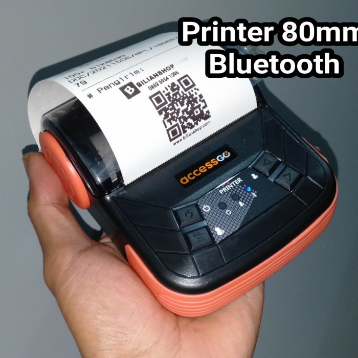 Jual Printer 80mm Thermal Bluetooth Struk Kasir Cetak Resi MTP3 ACCESSGO | Shopee Indonesia