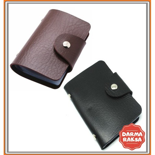 Jual Dompet Kartu - Unisex - Leather (Code: OT57B) | Shopee Indonesia