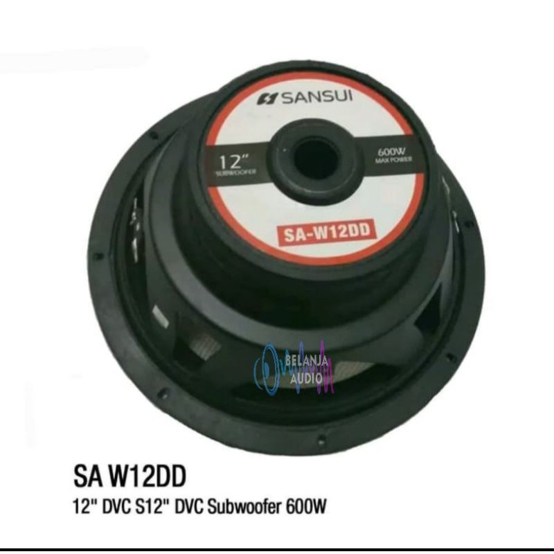 Jual Subwoofer Pasif Sansui SA-12DD 12 Inch Original | Shopee Indonesia