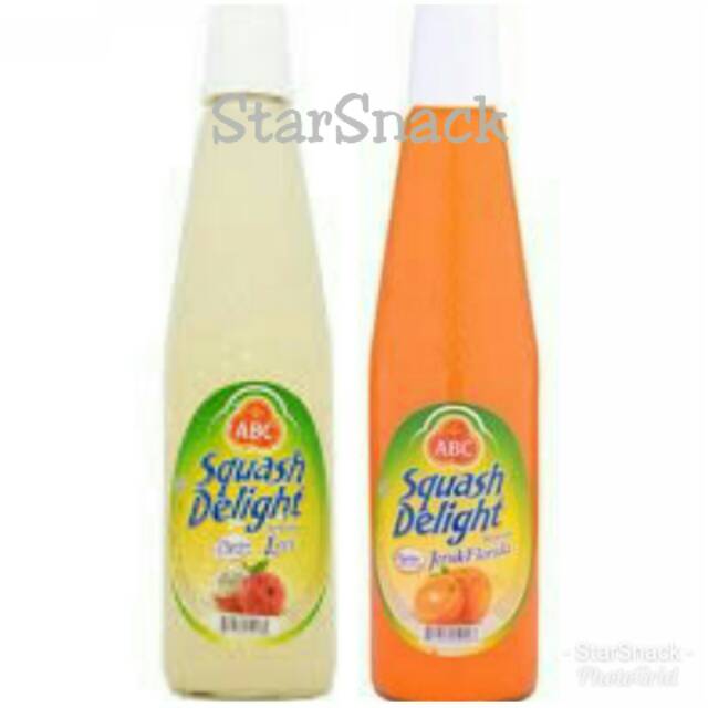 Jual ABC Squash Delight Sirup 460 ml (GO SEND) | Shopee Indonesia
