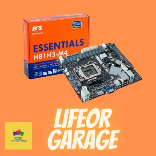 Jual Motherboard INTEL ECS H81H3-M4 LGA 1150 DDR3 | Shopee Indonesia