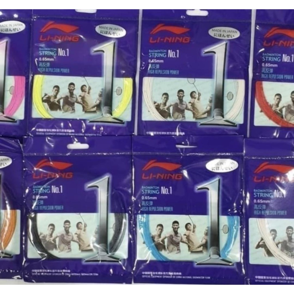 Jual Senar Raket Badminton Lining No 1 Original | Shopee Indonesia