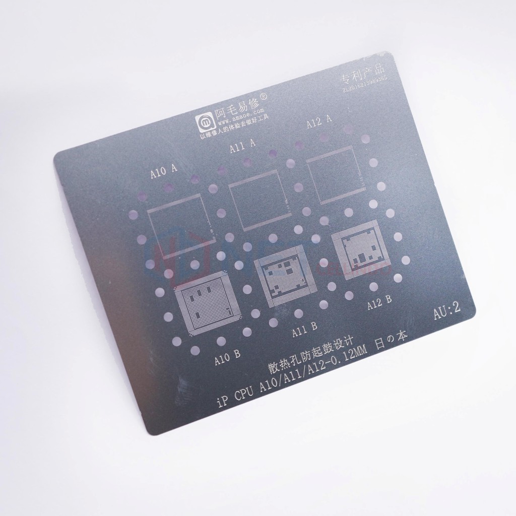 Jual PLAT BGA IC CPU AMAOE AU2 / CETAKAN IC CPU AU2 AMAOE | Shopee Indonesia