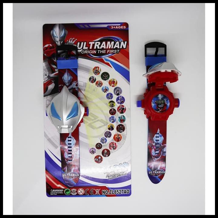 Jual Produk Terbaik Jam Tangan Proyeksi Kepala Besar Motif Ultraman ...