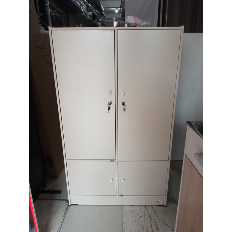 Jual [CARGO] Lemari Pakaian 2 Pintu Kos Kosan / Lemari Mini Minimalis ...