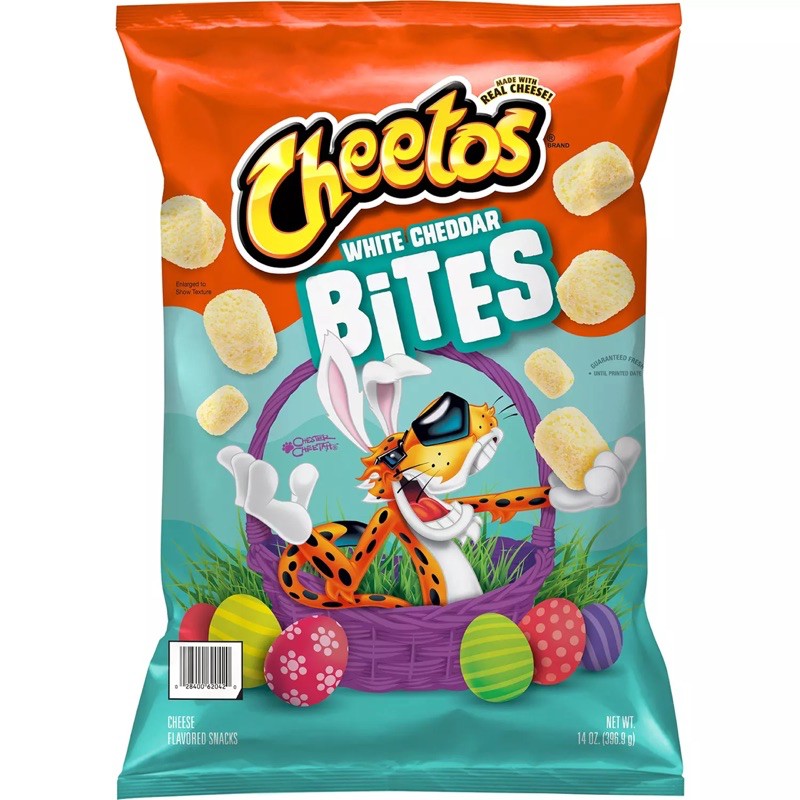 Jual cheetos USA white cheddar bites - easter collection LARGE SIZE ...